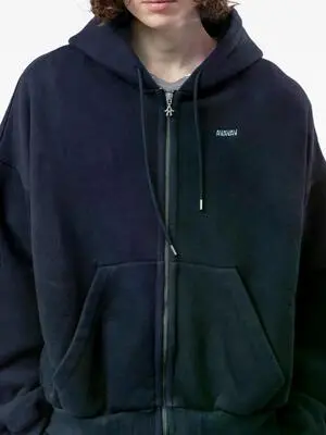 AVAVAV Logo-print Zip-up Hoodie
