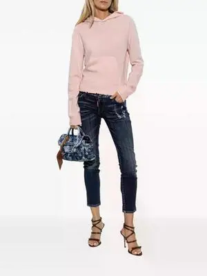 Dsquared2 Distressed-effect Hoodie - Pink