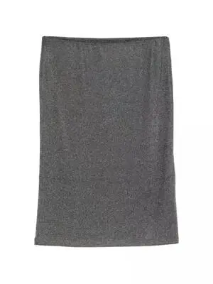 Arcina Ori Clara Skirt Chrome Metallic - Grey