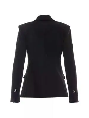 Patrizia Pepe Peak-lapel Corset-waist Blazer