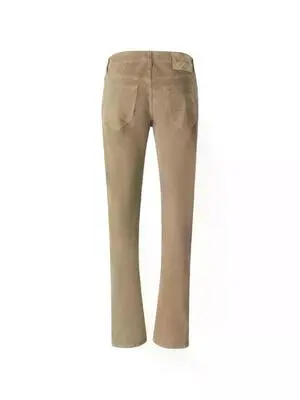 JACOB COHЁN Corduroy-effect Straight-leg Trousers