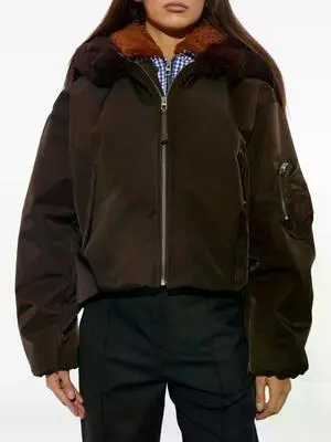 Loewe Bomber Jacket In Technical Shell