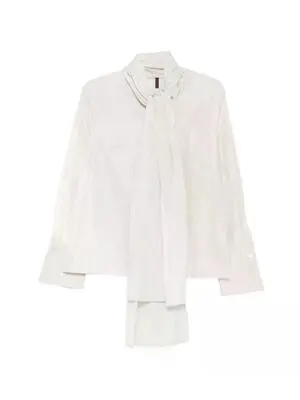 KATHARINA HOVMAN Tie-neck Long-sleeve Blouse