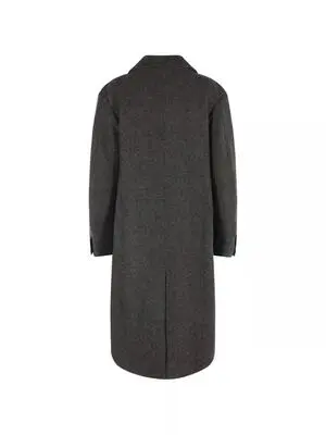 Simone Rocha Crystal-embellished Double-breasted Coat
