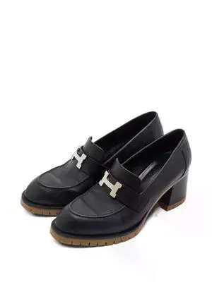 Hermès Faubourg H Clasp Loafers