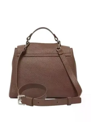 Orciani Small Sveva Grained Calf Leather Shoulder Bag