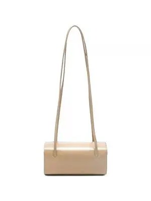 FANE Mini Mie Spazzolato Leather Shoulder Bag - Neutrals