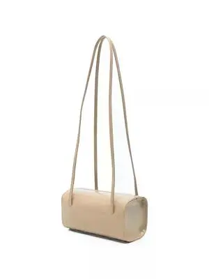 FANE Mini Mie Spazzolato Leather Shoulder Bag - Neutrals