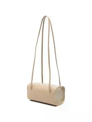 FANE Mini Mie Spazzolato Leather Shoulder Bag - Neutrals