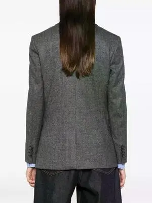 PT TORINO Prince Of Wales Check Wool Blazer