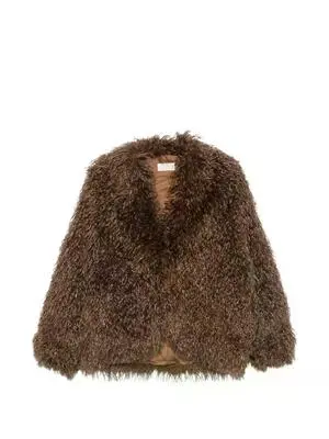 ZOE PARIS Long-sleeve Faux-fur Jacket