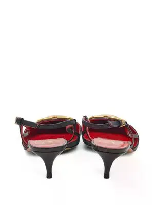 Valentino Garavani Vlogo Slingback Heeled Pumps