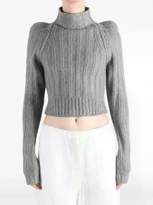 Rick Owens Cropped Con Top