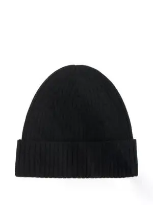 Maison Kitsuné Baby Fox Ribbed Beanie Hat