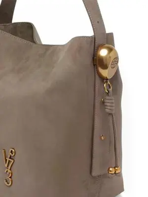 V°73 Azzurrite Logo-plaque Shoulder Bag
