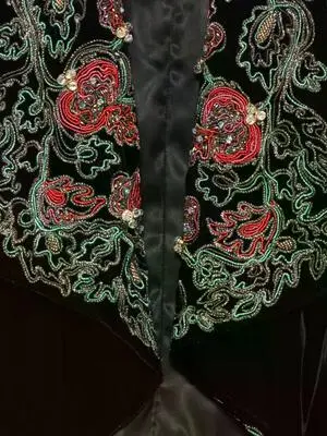 A.N.G.E.L.O. VINTAGE CULT 1980s Embroidered Velvet Jacket