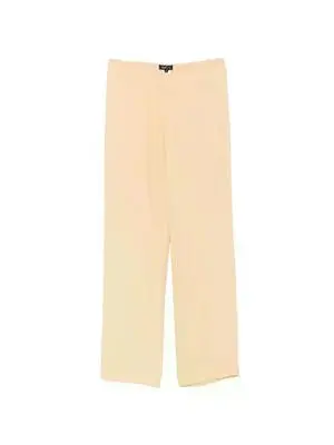 ROMEO GIGLI 1990s Straight-leg Trousers - Neutrals