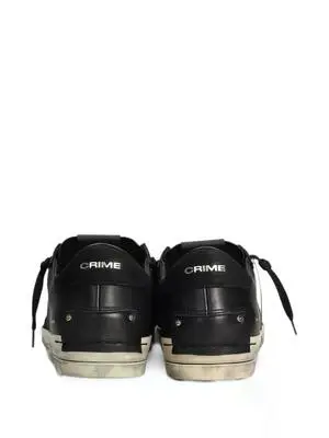 CRIME LONDON Sk8/deluxe Panelled Sneakers