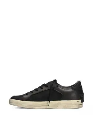 CRIME LONDON Sk8/deluxe Panelled Sneakers