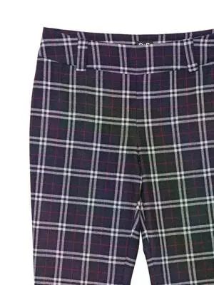 Dolce & Gabbana 2000s Checked Trousers