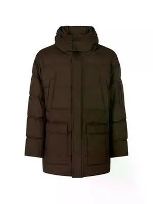 Herno Padded Hooded Parka - Brown