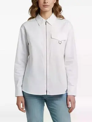 Hermès Zip-up Pocket Shirt Jacket