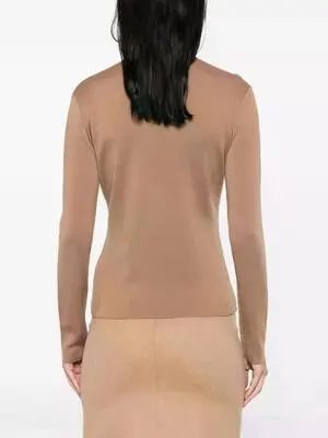 Max Mara Embroidered Logo Sweater