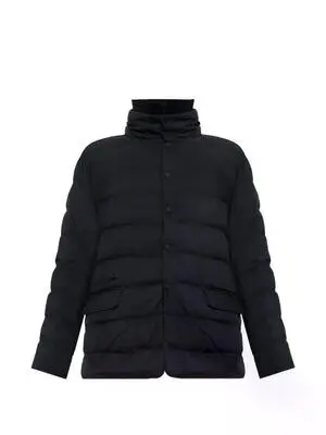 Moncler Elarune Hooded Down Jacket - Blue