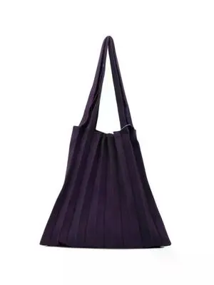 PLEATSMAMA Pleated Shoulder Bag - Purple