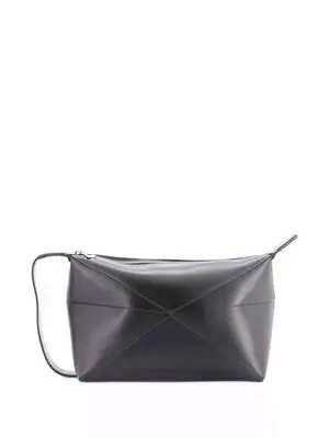 Loewe Puzzle Fold Wash Bag Leather Pouch
