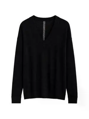 IRO PARIS Imagine V-neck Sweater - Black