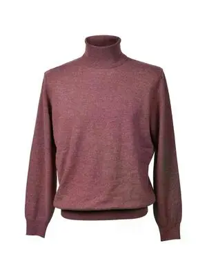 Brunello Cucinelli Turtleneck Sweater - Red