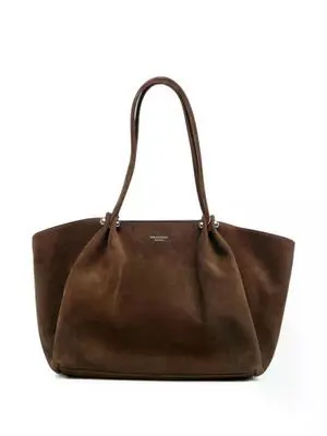 Max Mara Suede Tote Bag - Brown