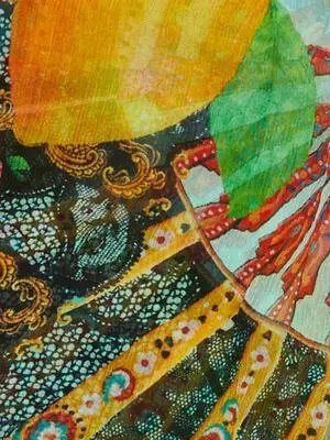 Dolce & Gabbana Majolica Folklore Scarf