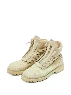 Balmain Taiga Perforated Combat Boots