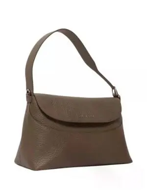Orciani Medium Nana Grained Calf Leather Shoulder Bag