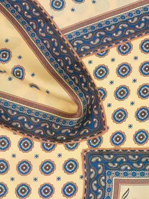 ELIZABETTA Orsini Medallion-print Neckerchief