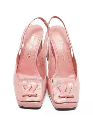 LOUIS VUITTON Shake Slingback Pumps