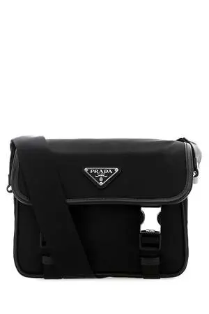 Prada Re-nylon Crossbody Bag - Black
