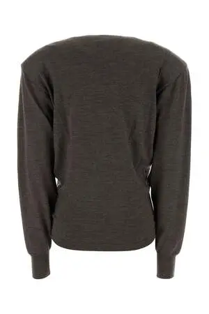 Magda Butrym Mud Wool Sweater