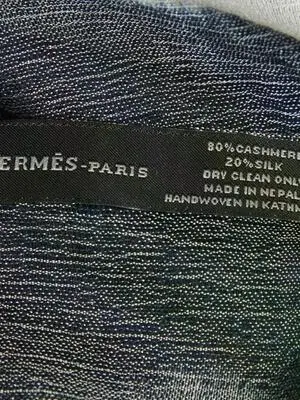 Hermès Geometric H Square Scarf