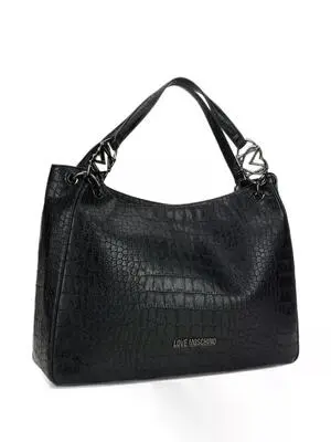 Moschino Logo-plaque Tote Bag