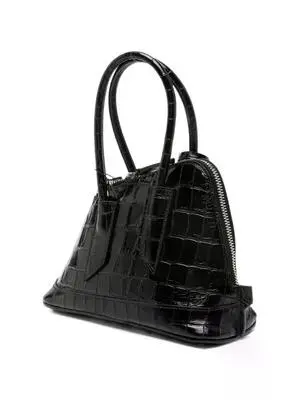 Attico Mini Sant Ambroeus Croc-effect Tote Bag