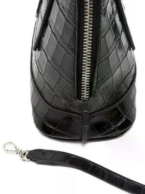 Attico Mini Sant Ambroeus Croc-effect Tote Bag