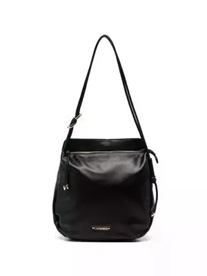 CAFÈNOIR Logo-plaque Shoulder Bag - Black