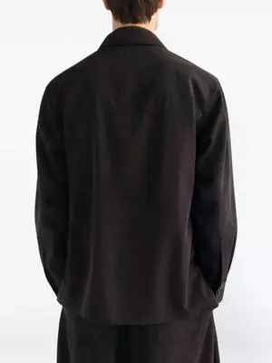 LEMAIRE Light Overshirt In Wool Gabardine
