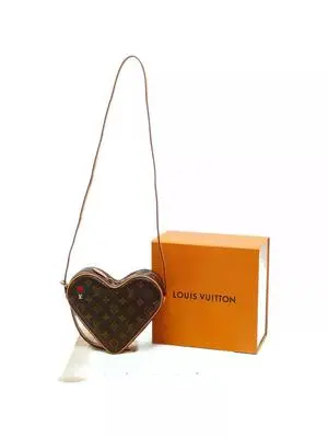 LOUIS VUITTON 2020 Small Coeur Game On Monogram Canvas Cross Body Bag