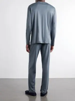 Zimmerli Sea Island Cotton-jersey Pyjama Set