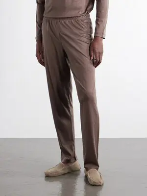 Zimmerli Sea Island Cotton-jersey Pyjama Trousers