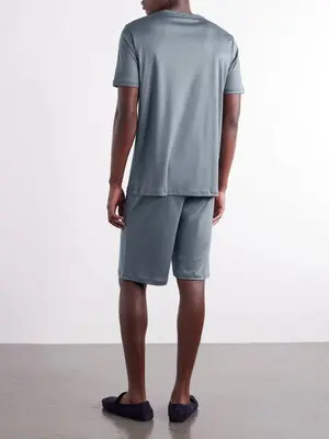 Zimmerli Sea Island Cotton-jersey Pyjama Set